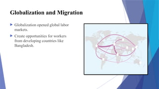 Presentation on globalization in Bangladesh | PPTX