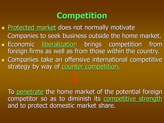 Globalization major forces is kind of components of global running ...
