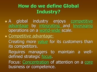 Globalization major forces is kind of components of global running ...