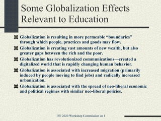 Globalization, Interdependence And Education | PPT | Business ...