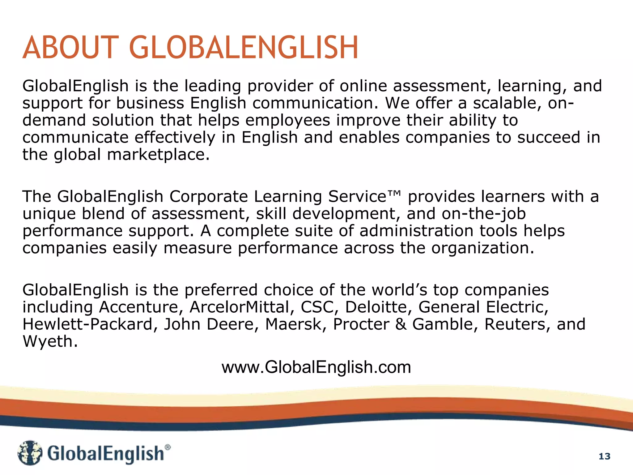 Globalization of English - 2007 Report | PDF