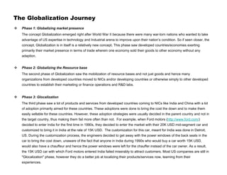 Globalization Past,Present and The Future | PDF