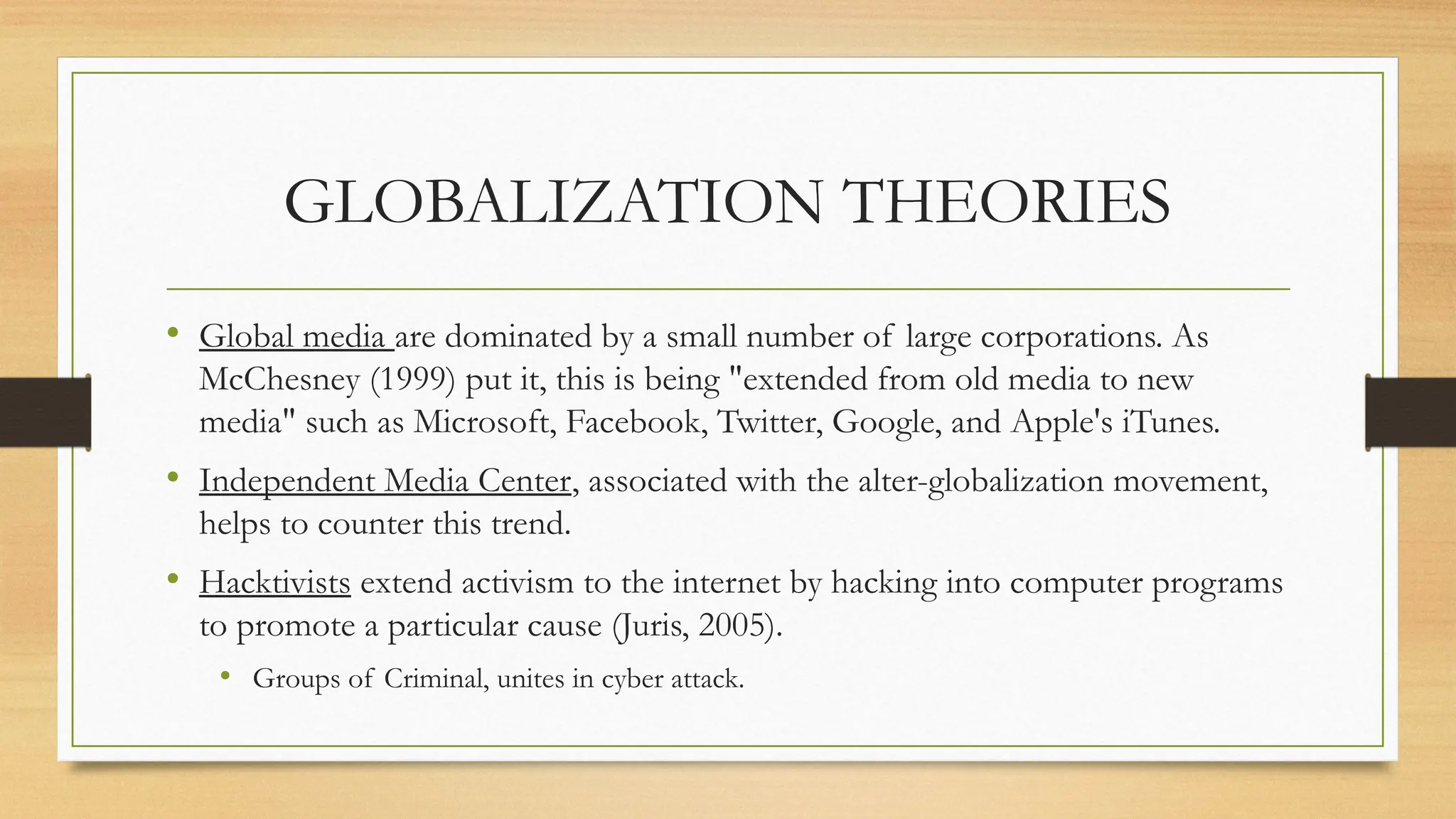 GLOBALIZATION-THEORylkm/lhjhnjknjgghjbnmhf | PPTX