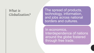 GLOBALIZATION-UNIT1.pptx | Business | Business and Finance