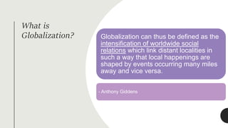 GLOBALIZATION-UNIT1.pptx | Business | Business and Finance