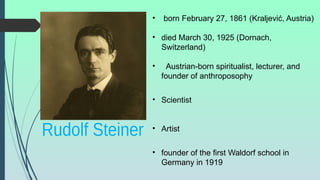 globalization a change for social change by Rudolf Steiner | PPTX