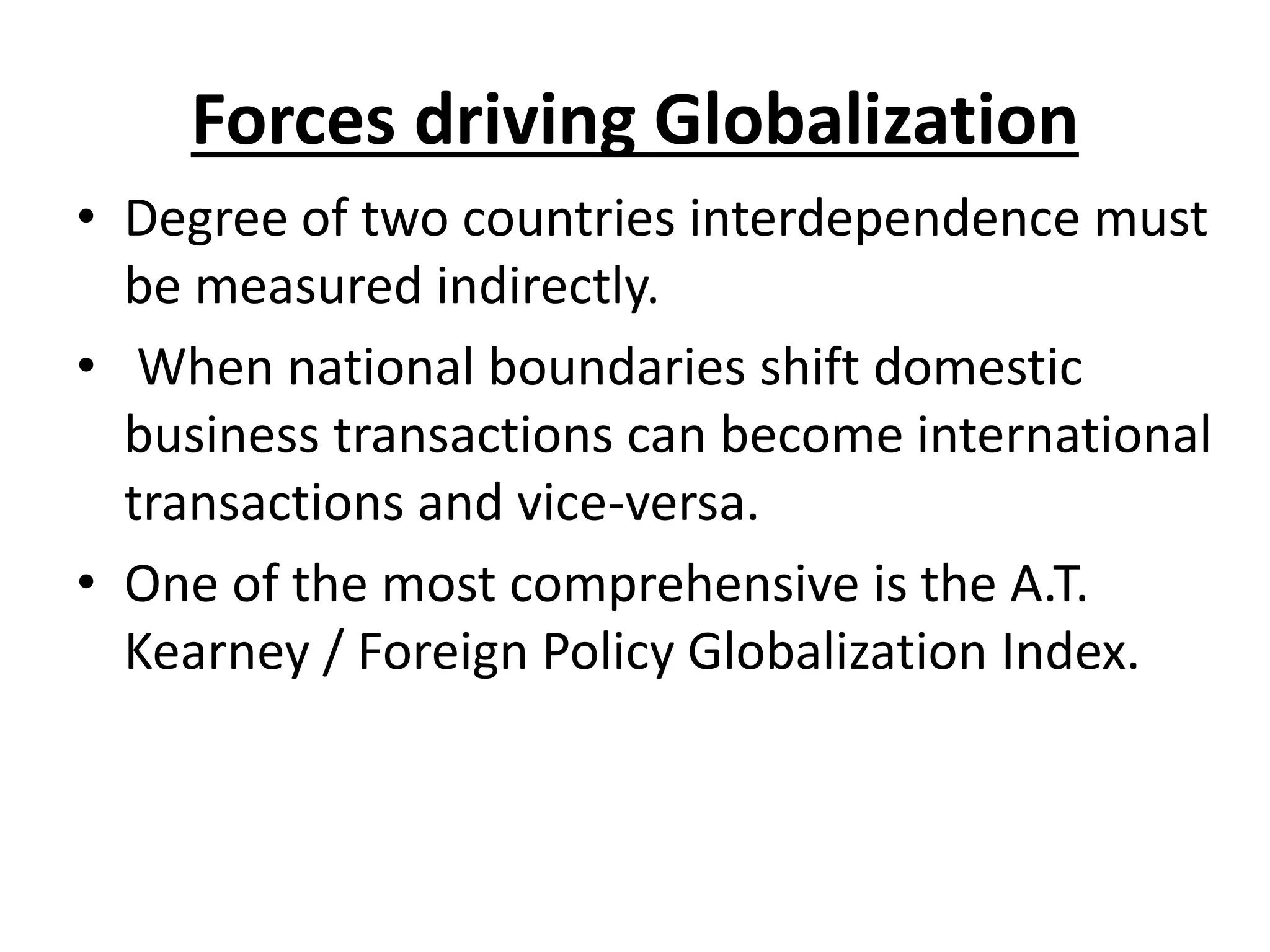 Globalization | PPTX