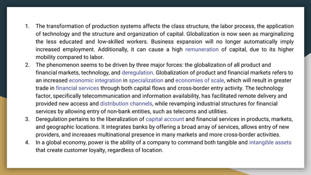 Globalization & affects | PPT