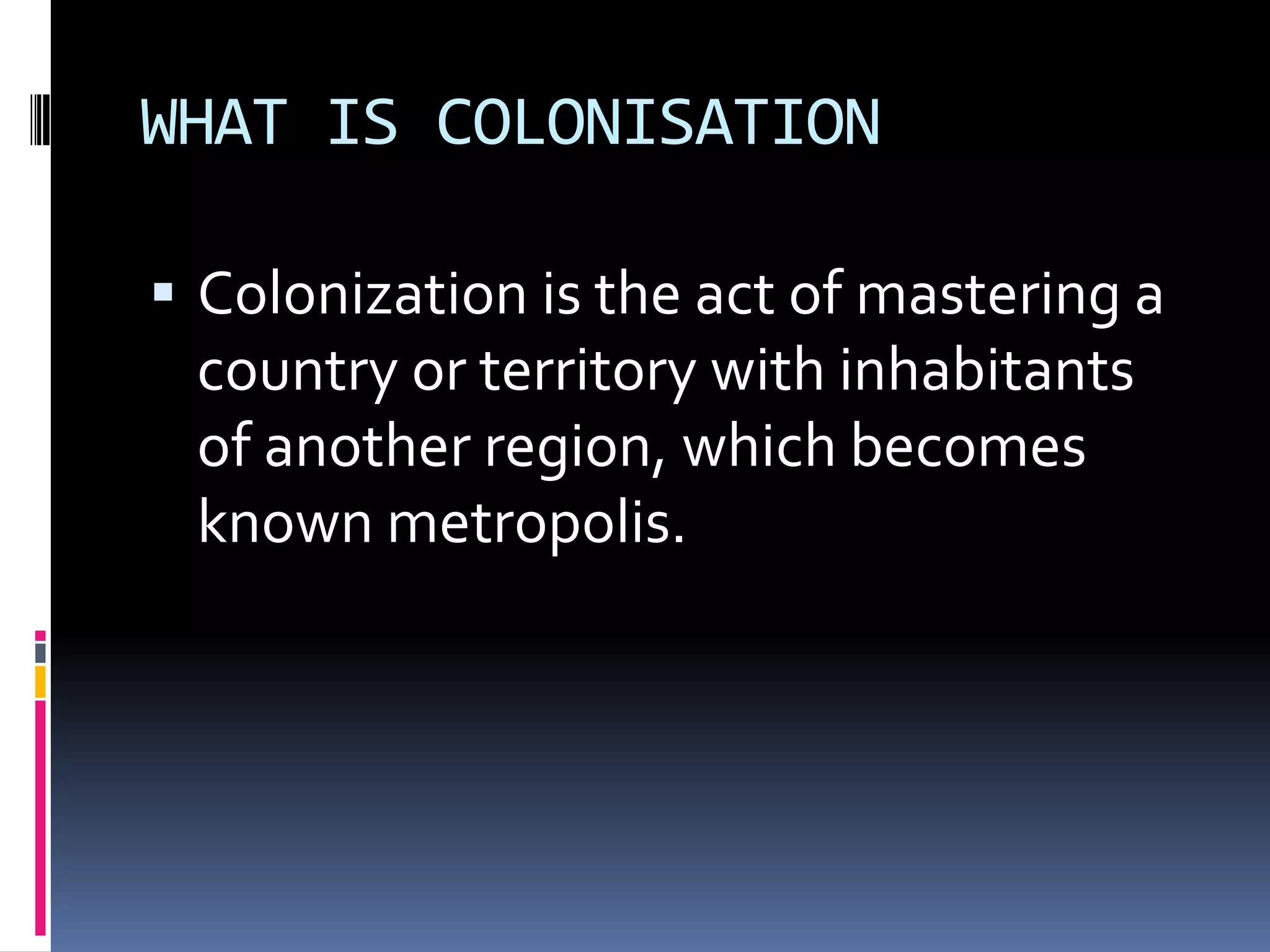Globalization And Colonisation | PPTX