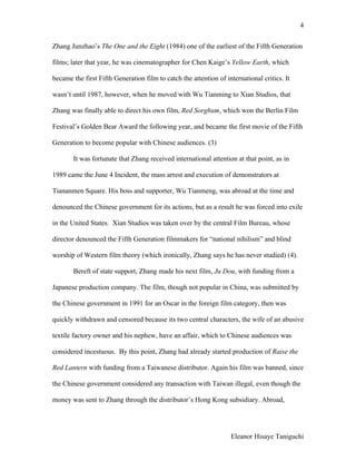 Globalization And Commodification Of Chinese Cinema | DOC | Movies ...