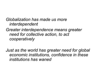Globalizationanddevelopment | PPT