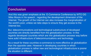 Globalization and E-commerce | PPTX