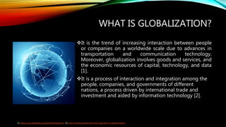 Globalization and Ecommerce | PPTX