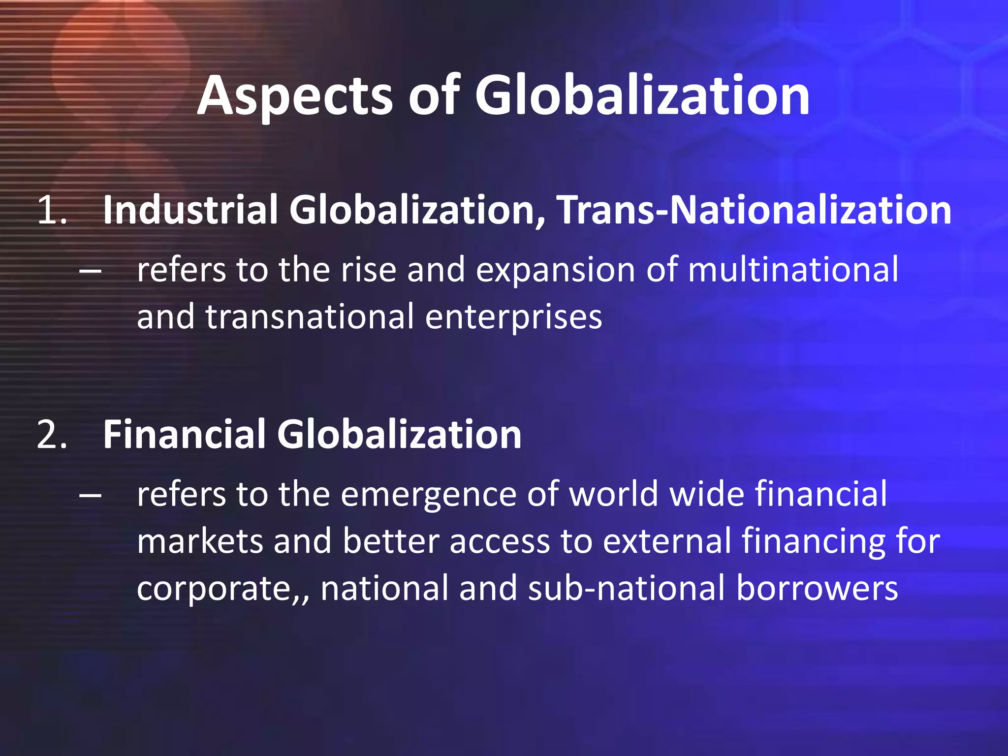 Globalization and education | PPTX