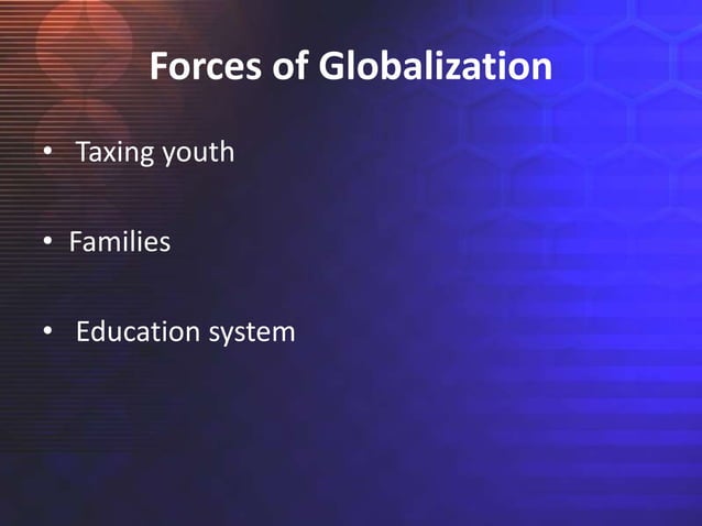 Globalization and education | PPTX | Education industry | Industries