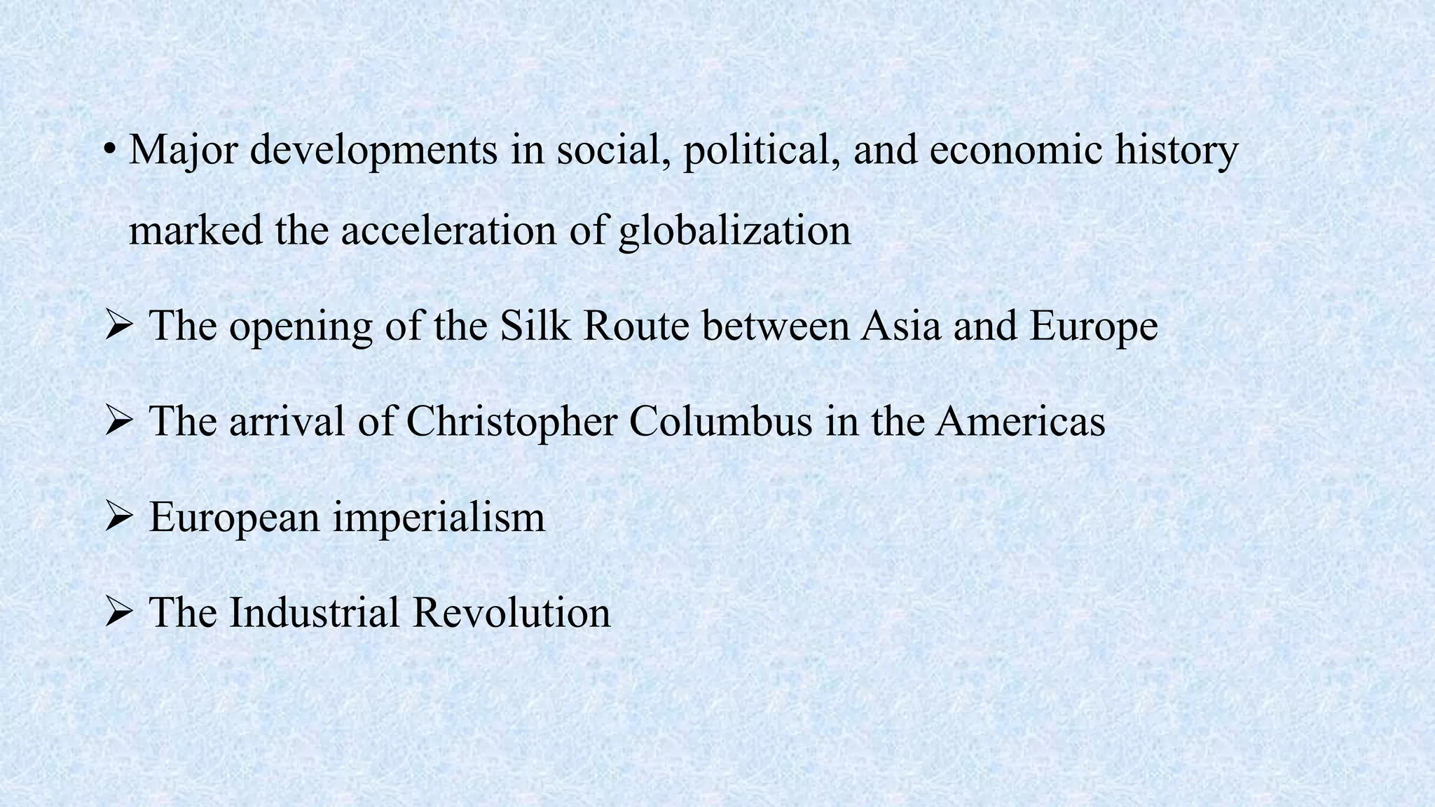 Globalization and its impact on health | PPTX