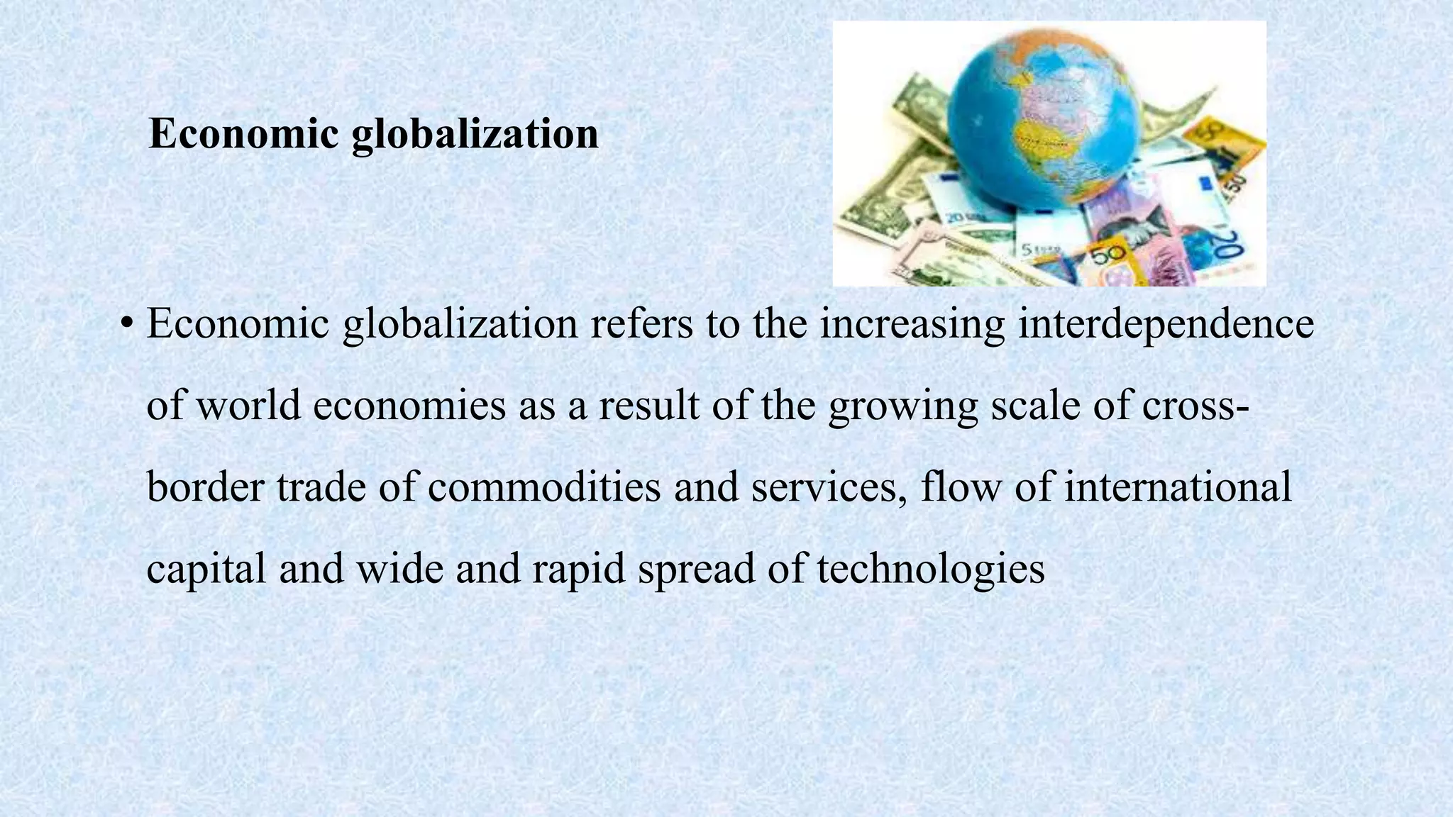 Globalization and its impact on health | PPTX