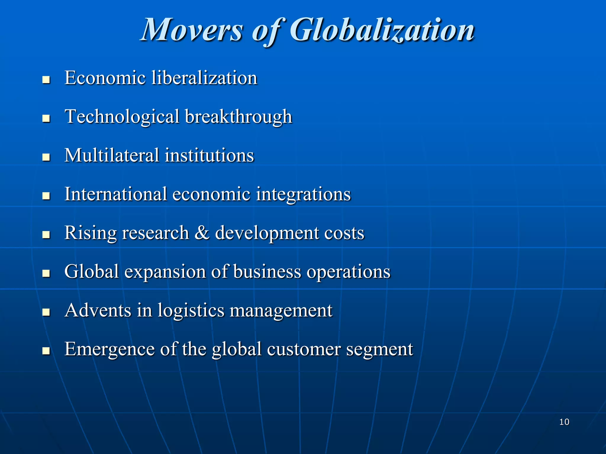 Globalization and ib | PPT