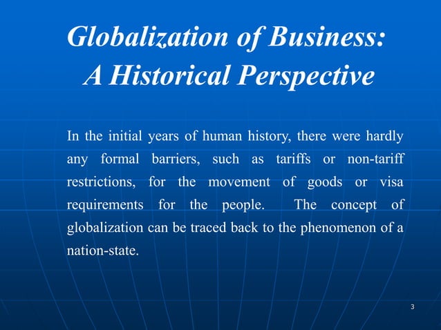 Globalization and ib | PPT