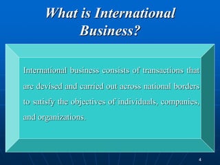 Globalization and ib | PPT