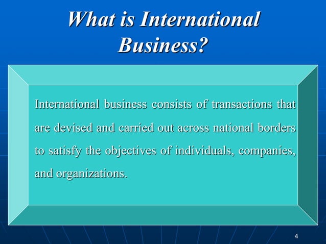 Globalization and ib | PPT