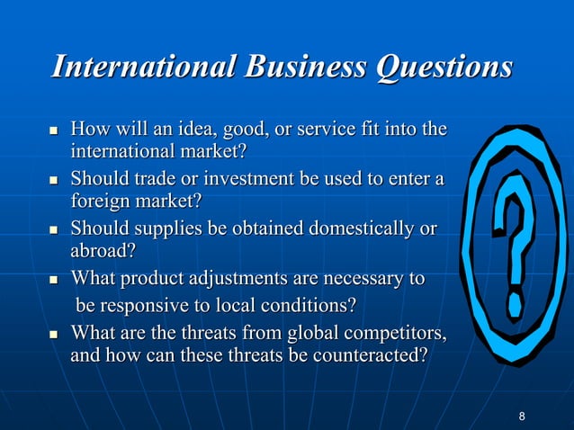 Globalization and ib | PPT