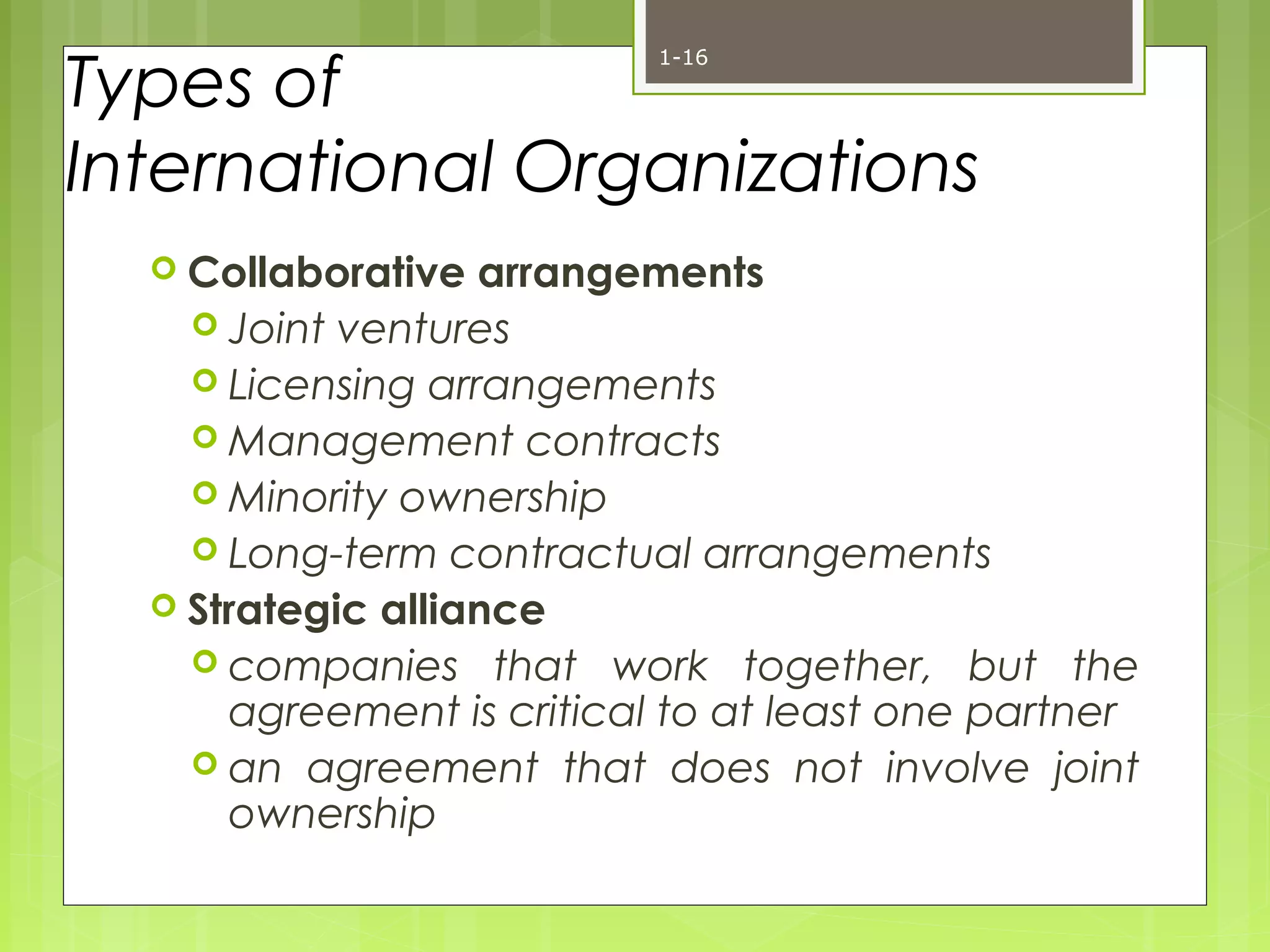 Globalization and international business | PPT