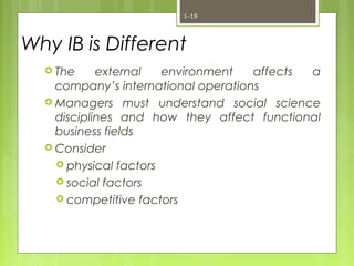 Globalization and international business | PPT