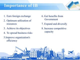 Globalization & International Business | PPT