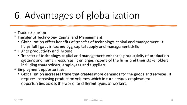 Globalization and International Business.pptx | Economy | Business and Finance