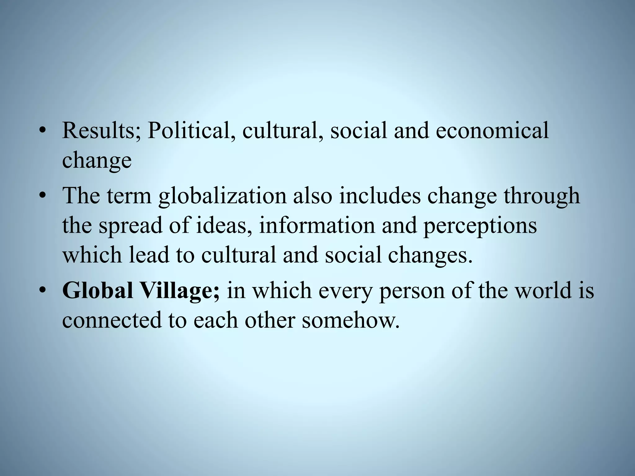 Globalization and ir | PPTX