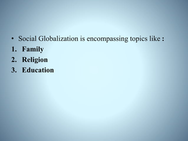 Globalization and ir | PPTX | Religion & Spirituality