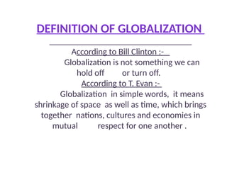 Globalization and its impact on Education.pptx