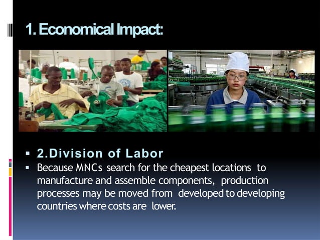 Globalization and its impacts | PPTX