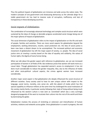 Globalization and its_socioal-_political-economic_and_cultural_impacts ...