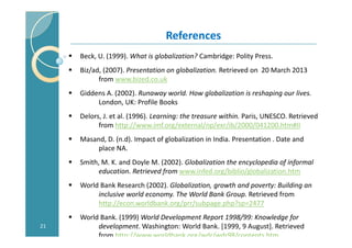 Globalization andLiving_Environment_RpS | PDF | Geography | Science