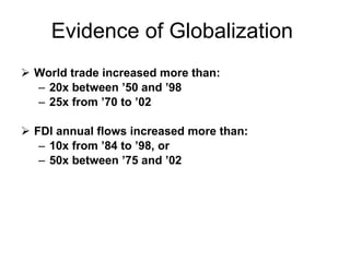 Globalization and management | PPT