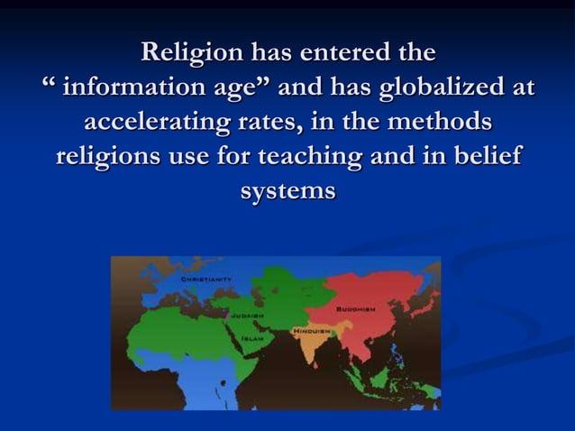 Globalization and religion | PPT