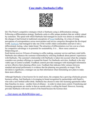 Globalization And Starbucks Coffee | PDF