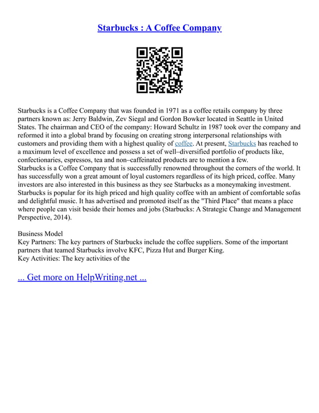 Globalization And Starbucks Coffee | PDF