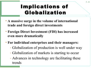 Globalization and the manager (management) | PPT