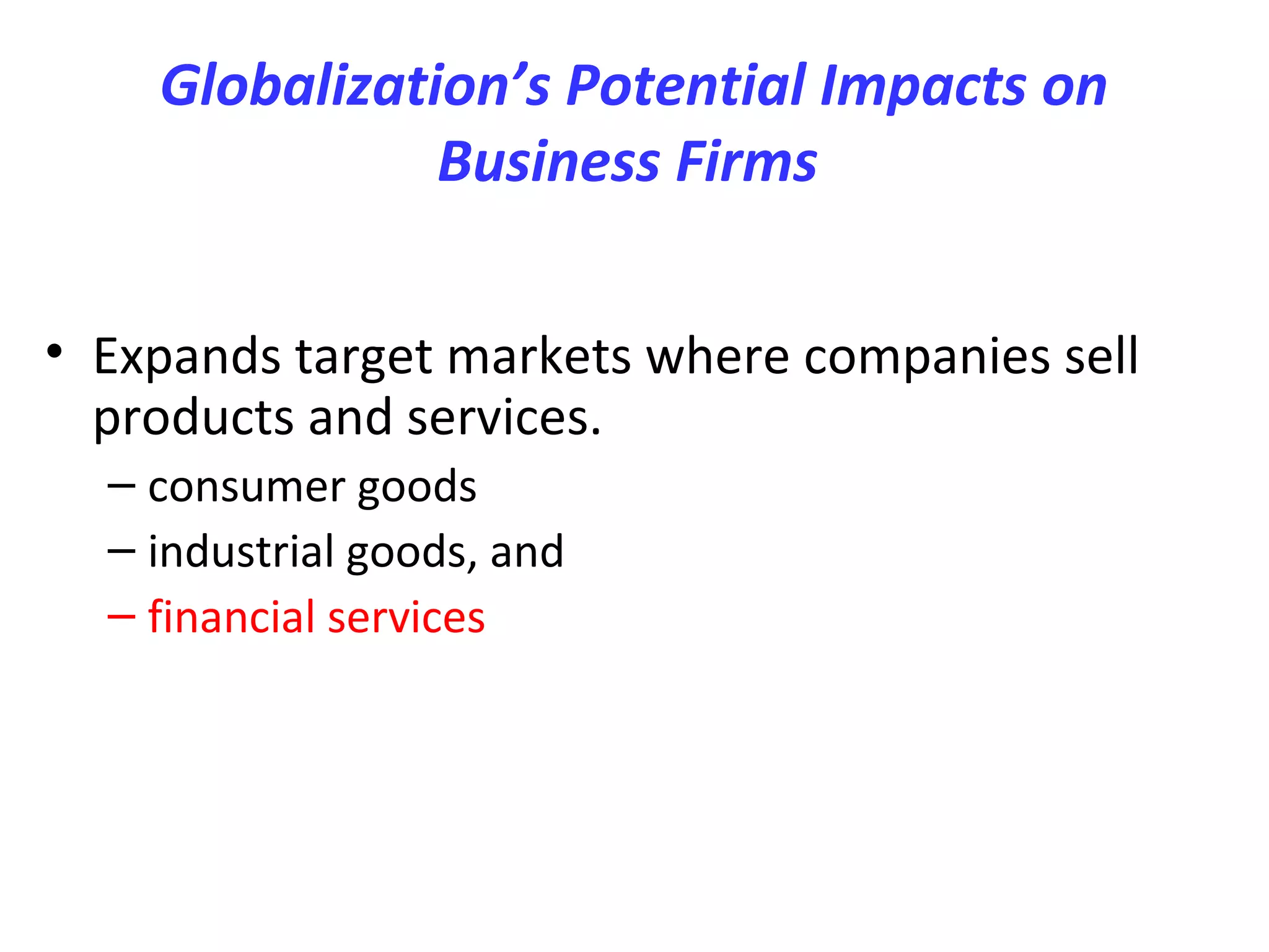 Globalization and the mnc | PPT