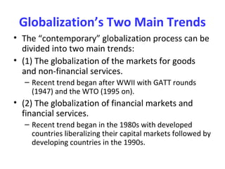 Globalization and the mnc | PPT | Large Business | Business