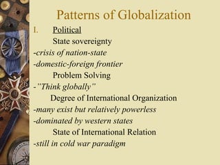 Globalization and the new obscurity | PPT