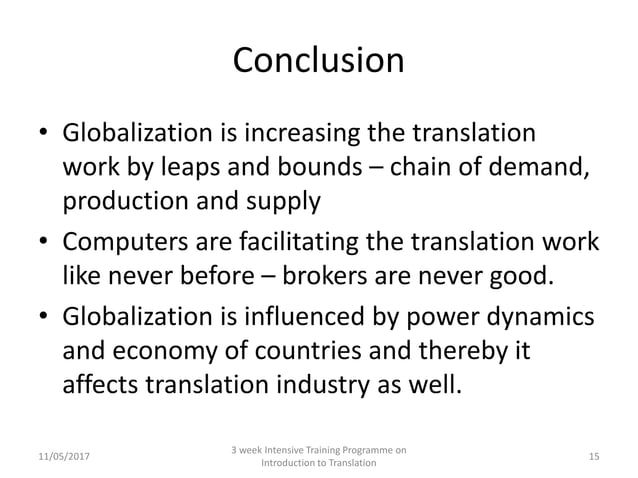 Globalization and translation | PPTX | Business | Business and Finance