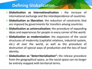 D-Waste Presentation: Globalization and Waste Management | PPTX