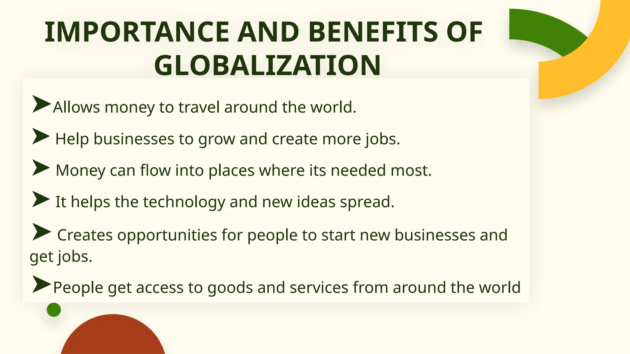 Globalization by Slidesgo.pptx and the mobility of capital | PPTX