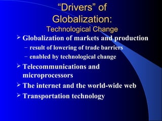 Globalization ch 1 | PPT