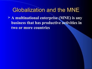 Globalization ch 1 | PPT