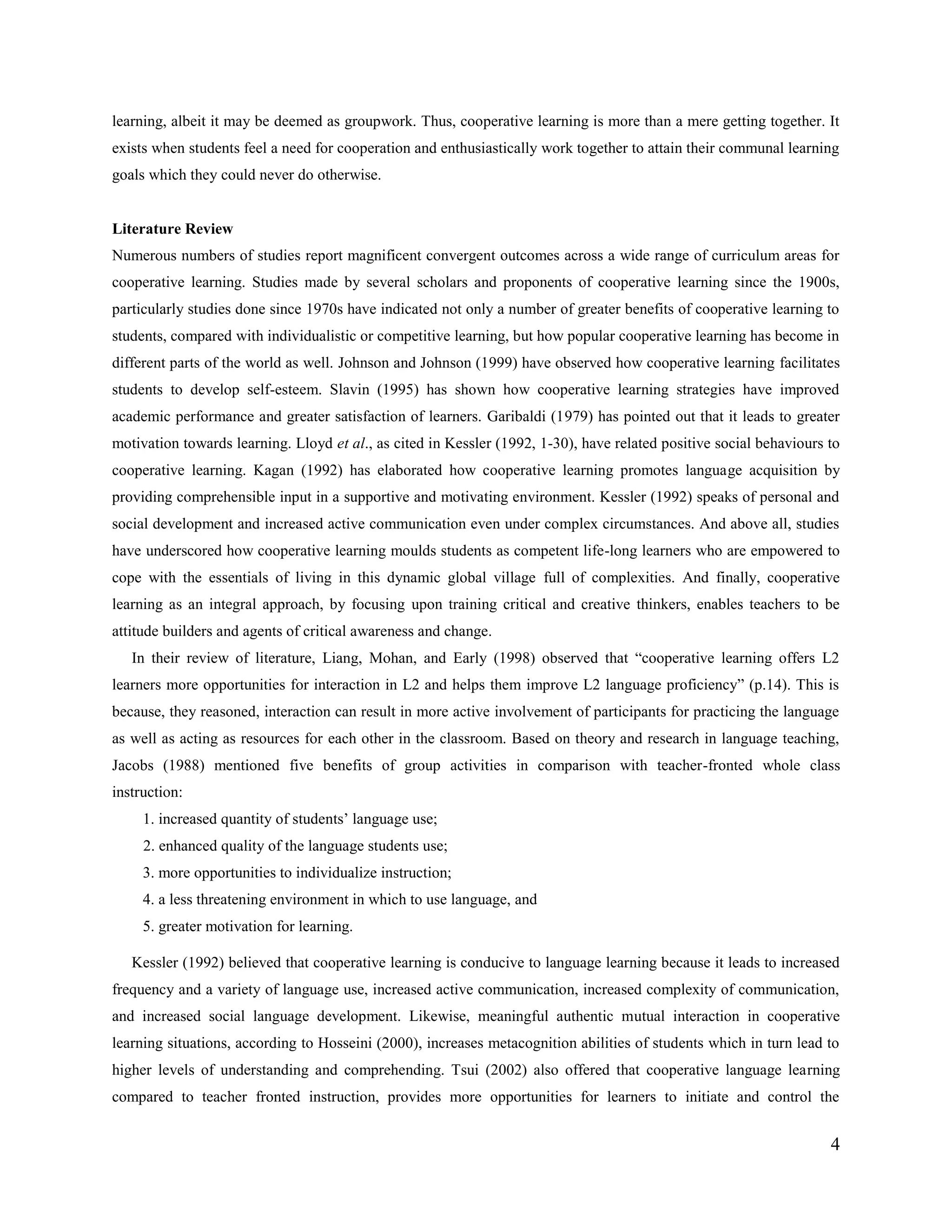 Globalization, Cooperative Learning, and ELT | DOCX